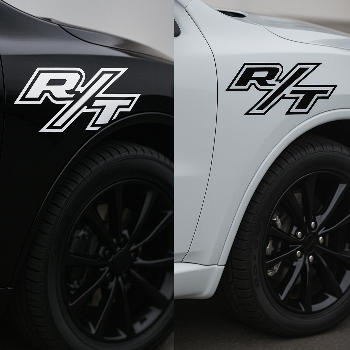 Dodge Charger Challenger Durango R/T Decal Logo Set – Quality Prints USA